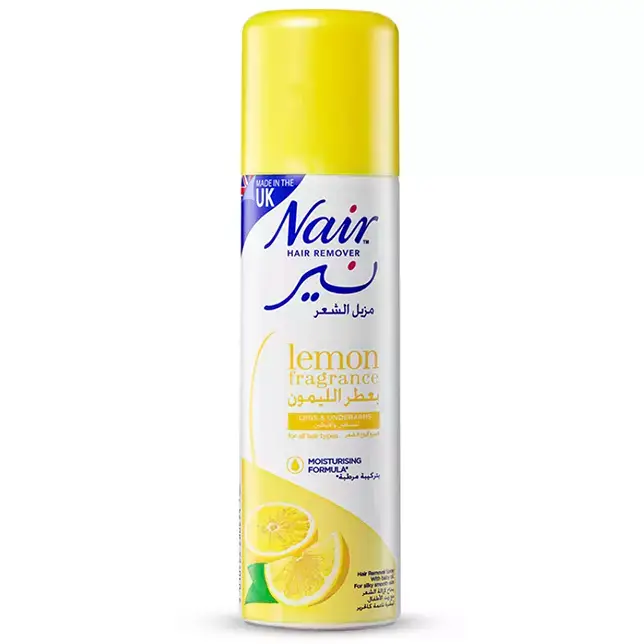 اسپری موبر نیر رایحه لیمو Nair Hair Remover Lemon Fragrance Spray