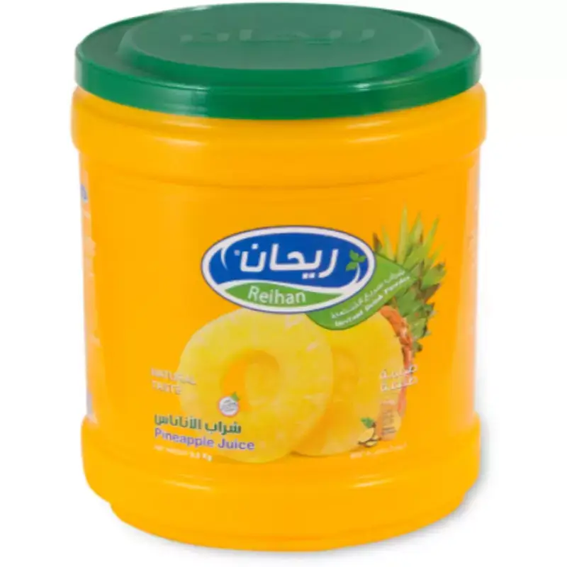 پودر شربت ریحان با طعم آناناس 900 گرمی Reihan Pineapple Instant Flavor ...