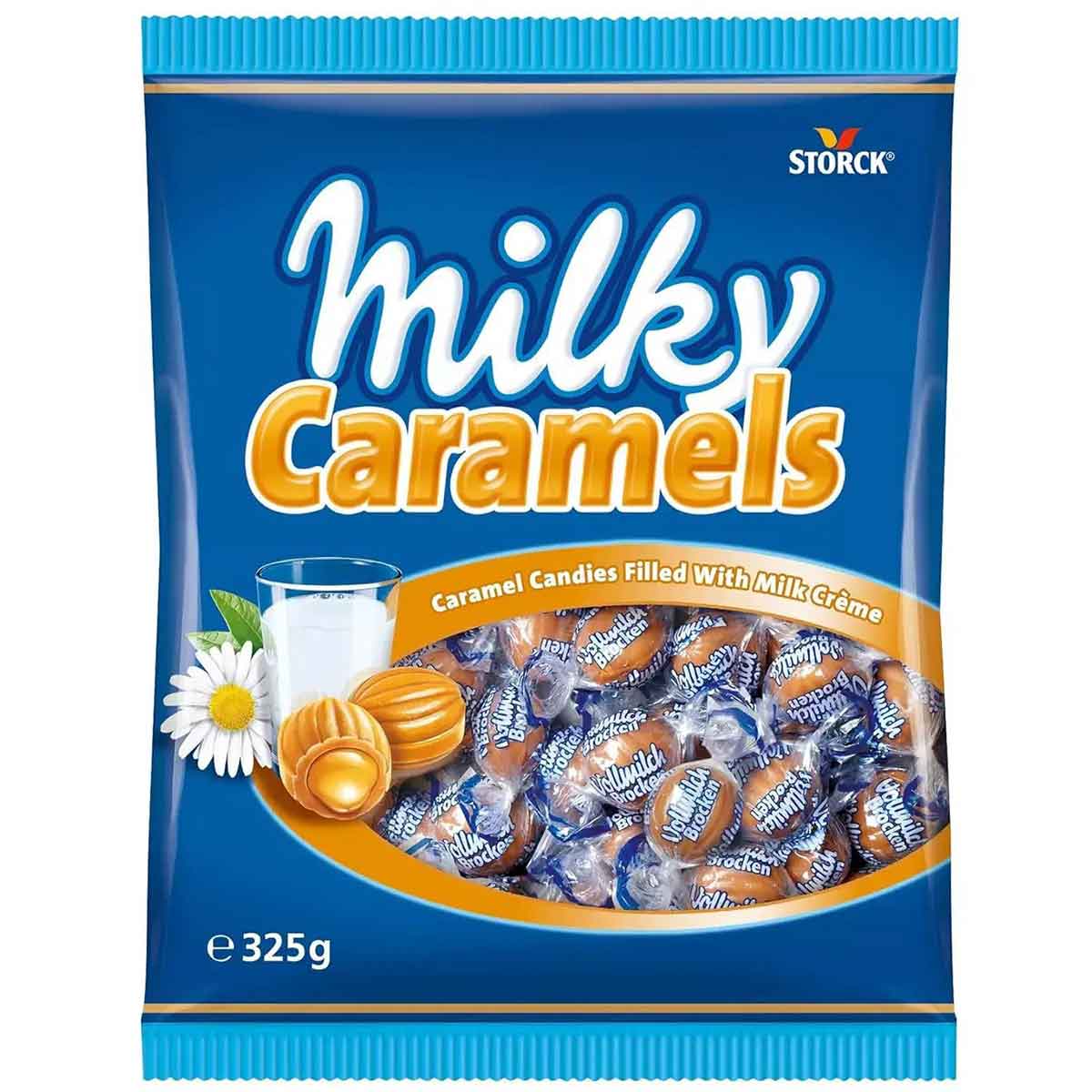 آبنبات مغزدار میلکی کاراملی شیری اشتورک Storck Milky Caramel Candies ...