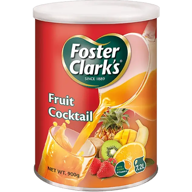 پودر شربت فوستر کلارکس کوکتل میوه Foster Clarks Fruit Cocktail Powder Drink
