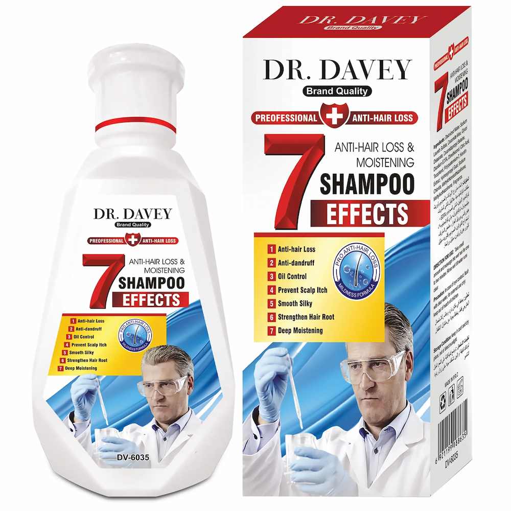 شامپو ضد ریزش مو دکتر دیوی Dr Davey Anti Hair Loss & Moistening 7 ...