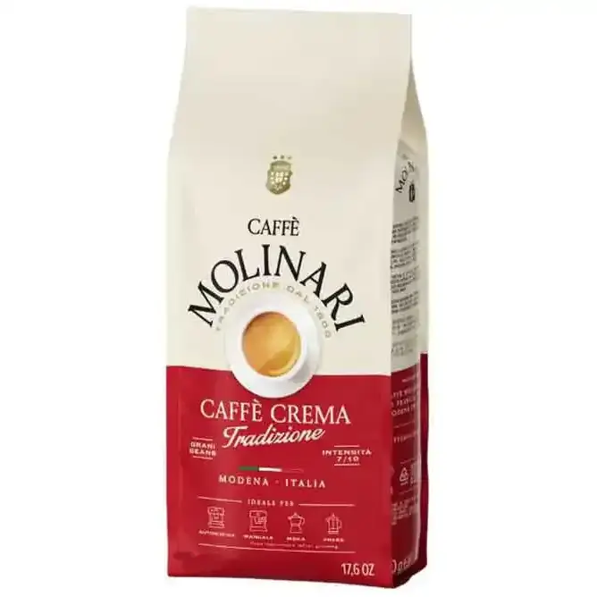 دانه قهوه مولیناری کافه کرما ترادیشن (ترادیزیون) Molinari Cafe Crema ...