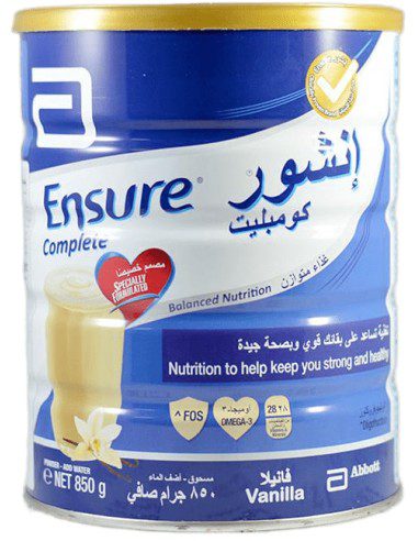 قیمت خرید پودر مکمل غذایی انشور کمپلیت Ensure Complete Powder
