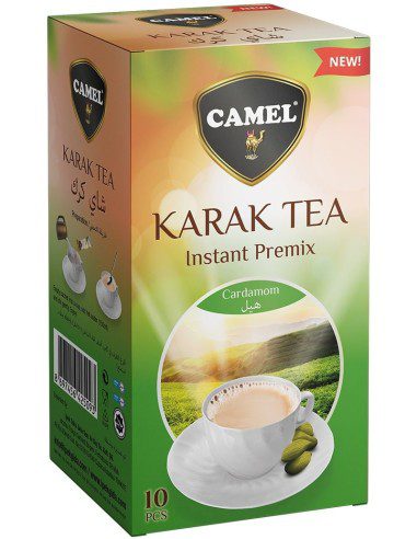 قیمت خرید چای کرک طعم هل کمل Camel Cardamom Karak Tea