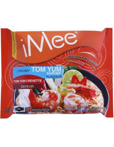 نودل فوری ایمی با طعم میگو Imee Instant Noodles Shrimp 70g