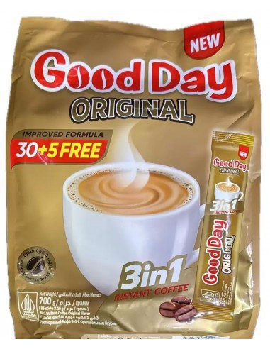 قیمت خرید کافی میکس گوددی اوریجنال 35 عددی- 700 گرمی Good Day Original 3in1
